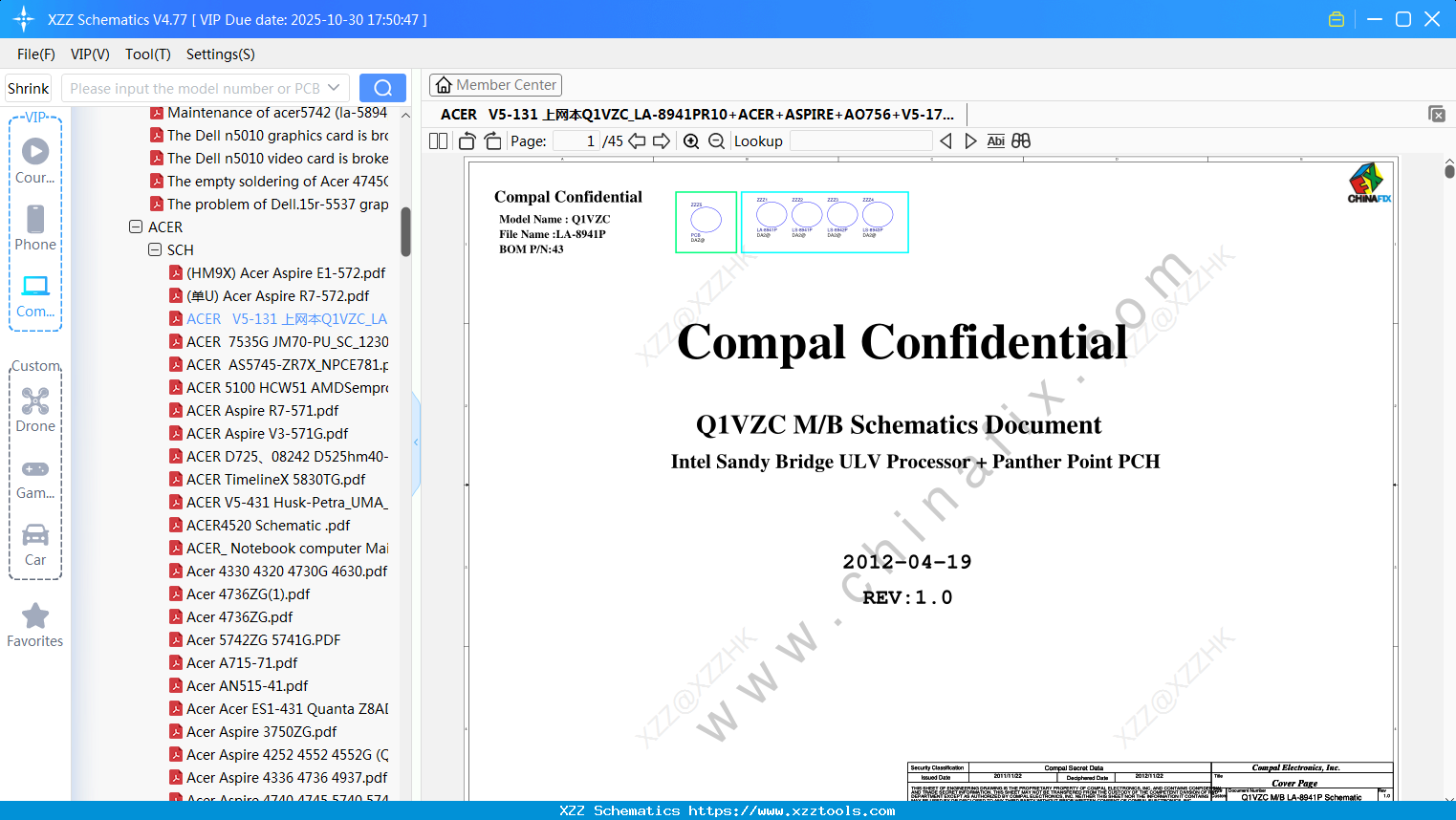 Laptop ACER V5-131 ╔╧═° ╛Q1VZC_LA-8941PR10+ACER+ASPIRE+AO756+V5-171 ...