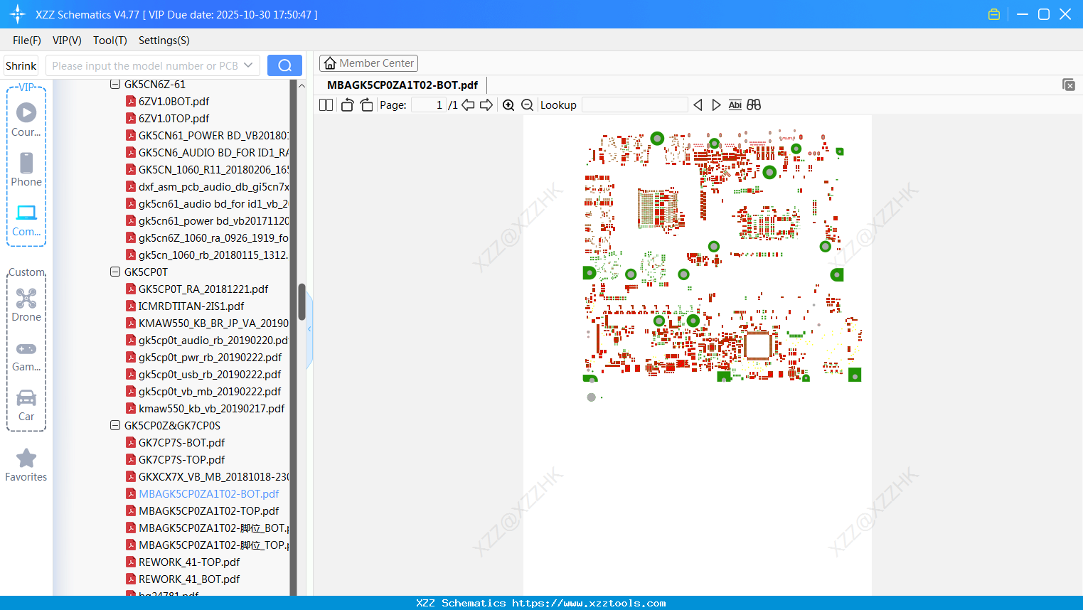 Laptop Mechrevo MBAGK5CP0ZA1T02-BOT - XZZ Schematics