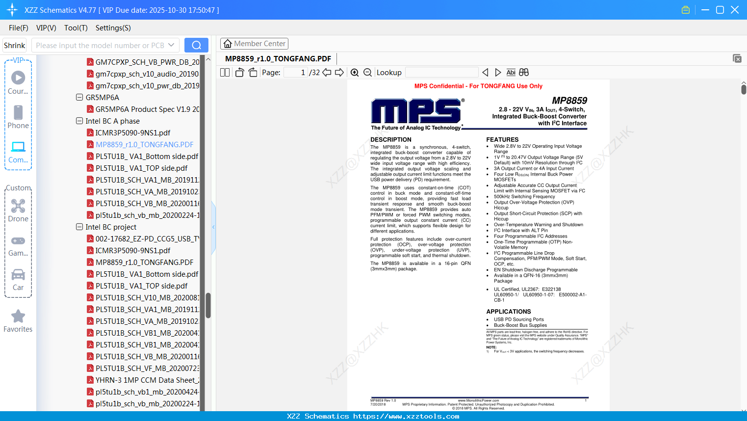 Laptop Mechrevo MP8859_r1.0_TONGFANG - XZZ Schematics