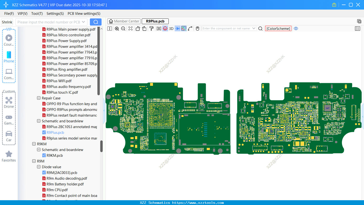 OPPO R9Plus - XZZ Schematics