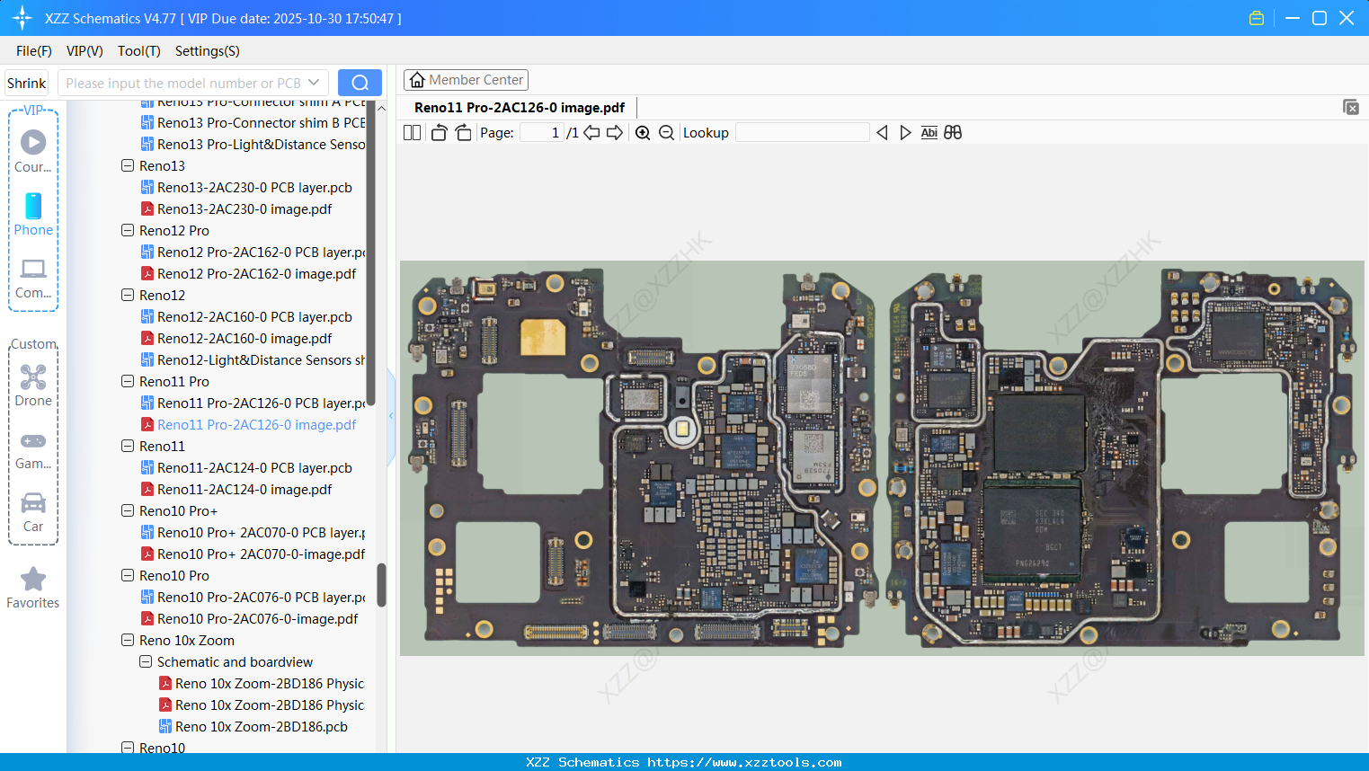 OPPO Reno11 Pro-2AC126-0 Image - XZZ Schematics