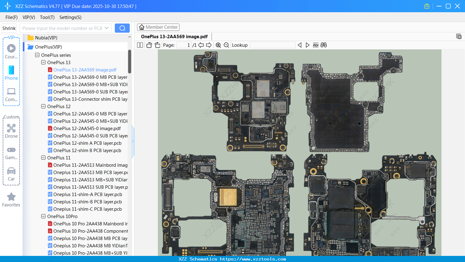 OnePlus 13-2AA569 Image - XZZ Schematics