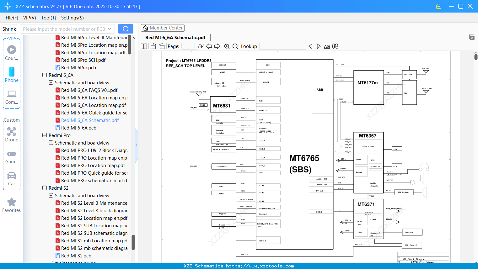 Xiaomi Redmi 6_6A Schematic - XZZ Schematics