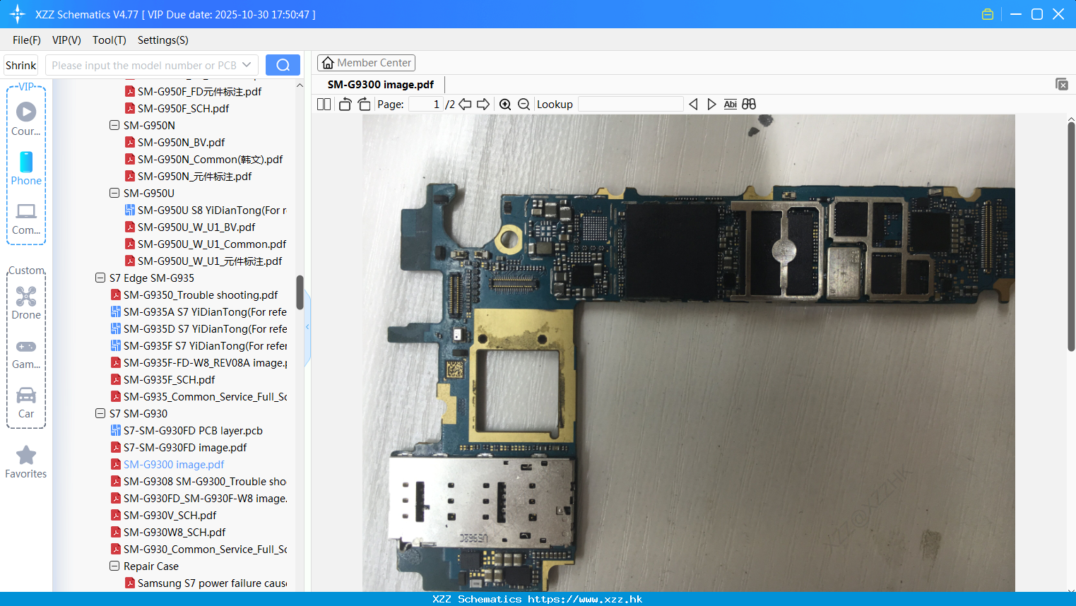 Samsung SM-G9300 Image - XZZ Schematics