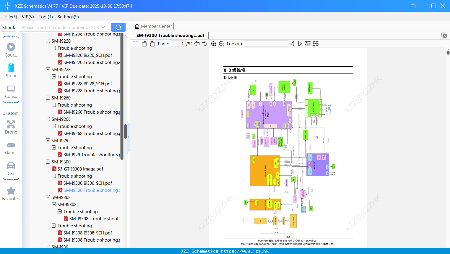 Samsung SM-I9300 Trouble Shooting1 - XZZ Schematics