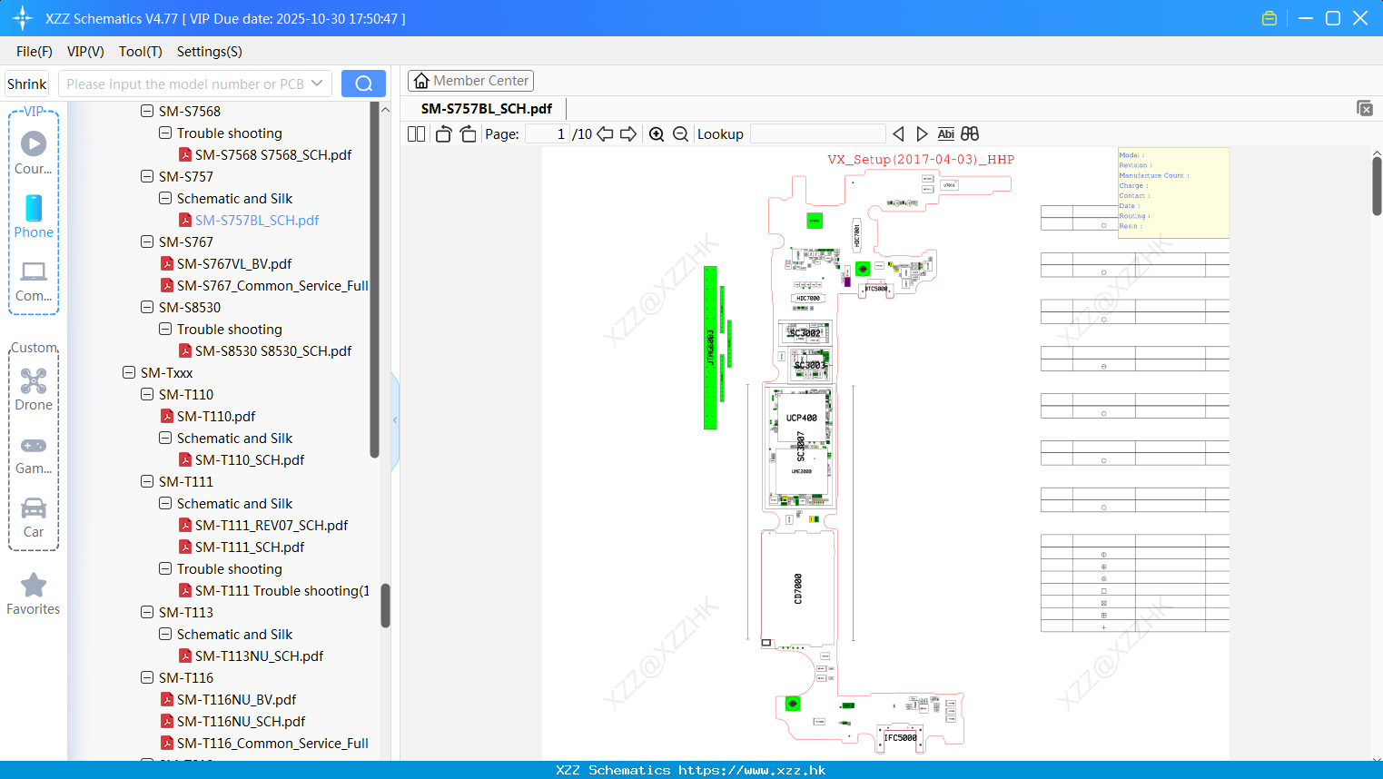 Samsung SM-S757BL_SCH - XZZ Schematics